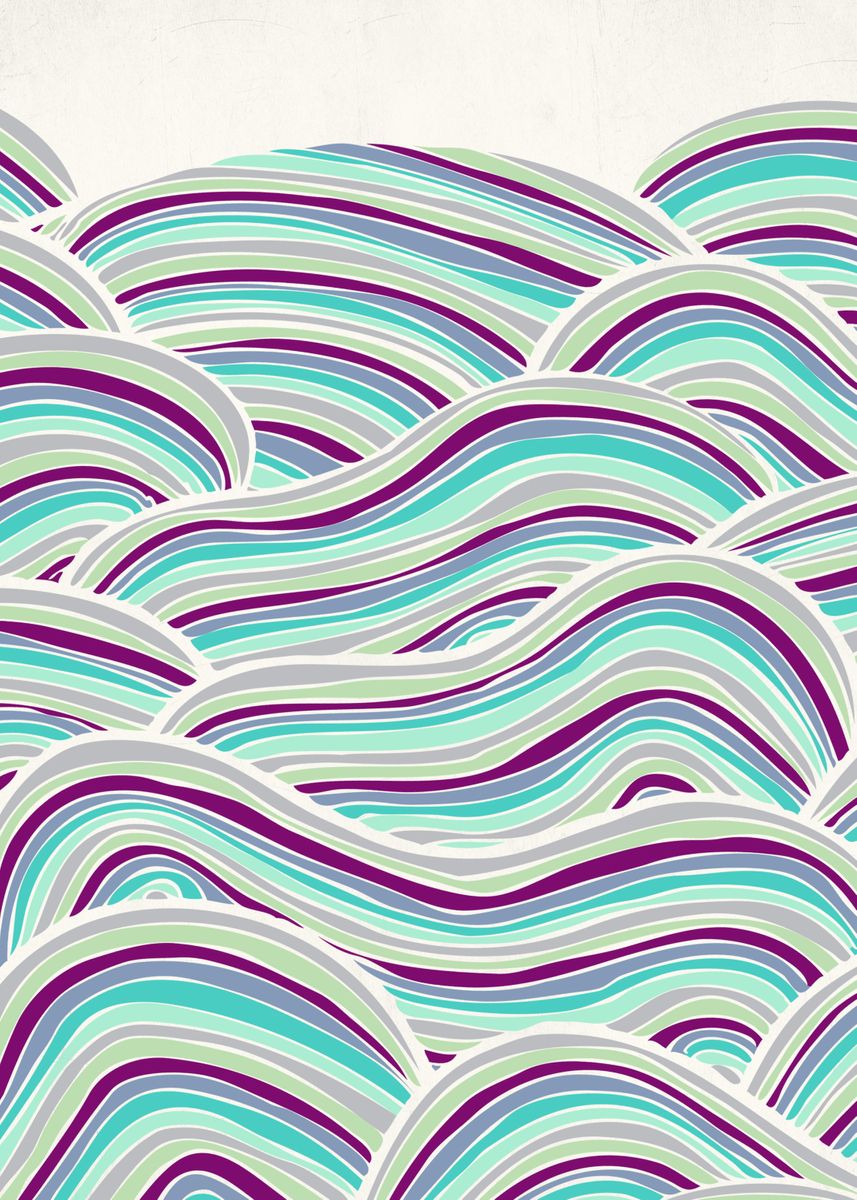 'Summer Fields' Poster by Pom Graphic Design | Displate