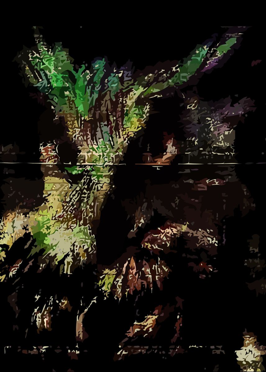 'Night Vision' Poster, picture, metal print, paint by Mimulux Patricia ...