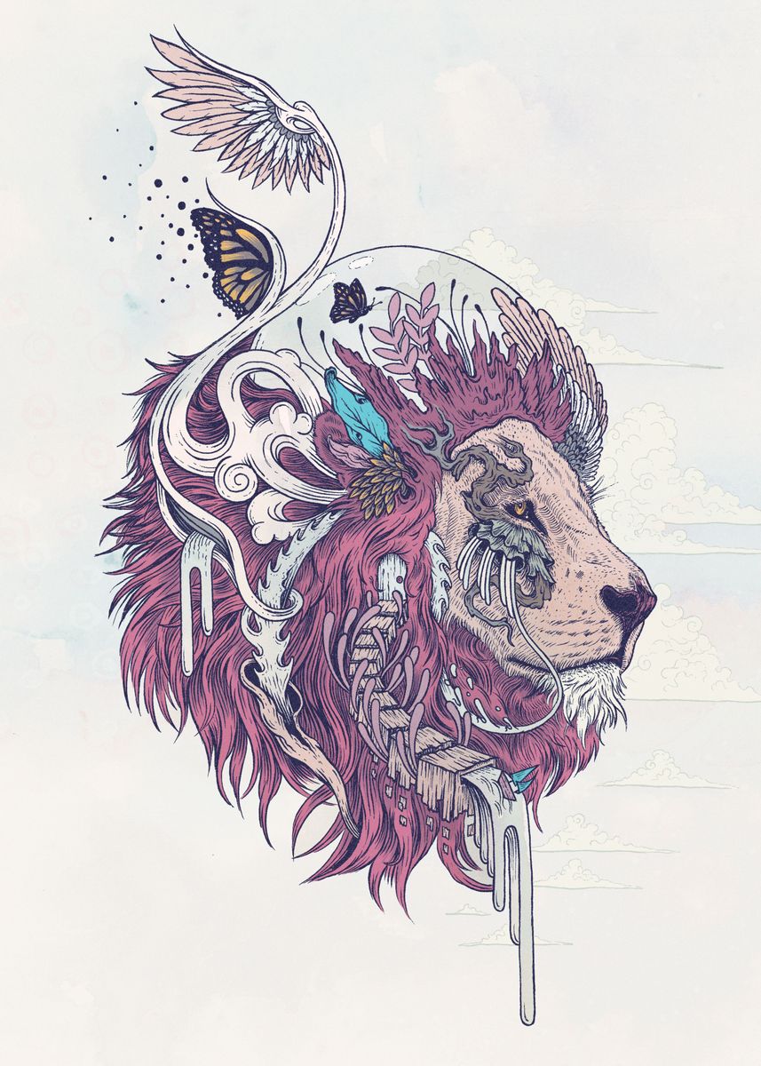 'Unbound Autonomy' Poster, picture, metal print, paint by Mat Miller ...