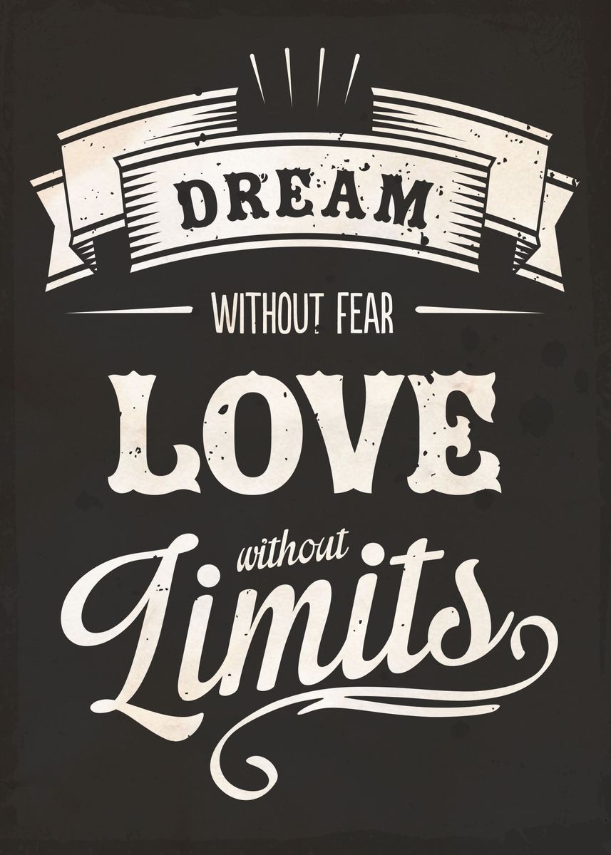 'Love Without Limits' Poster, picture, metal print, paint by Laura ...