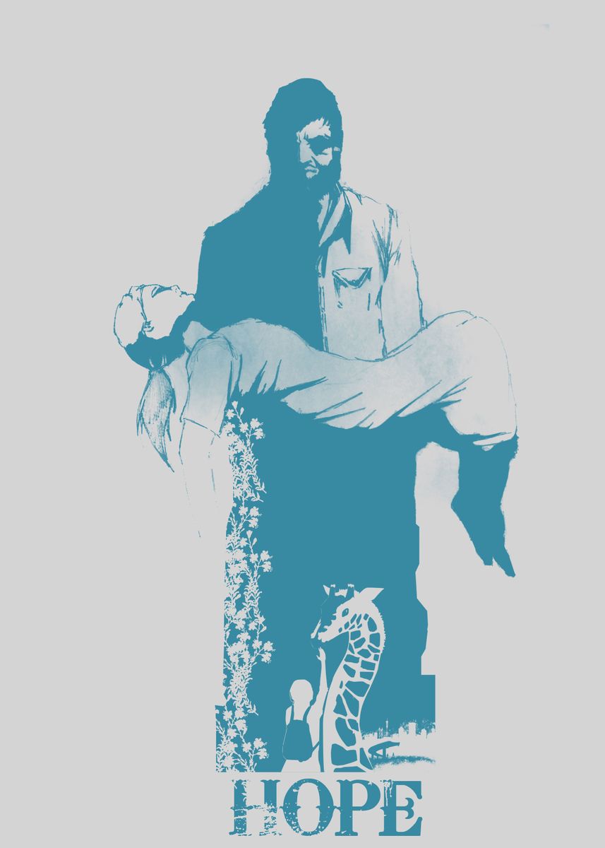 'Hope' Poster, picture, metal print, paint by Free Imagination | Displate