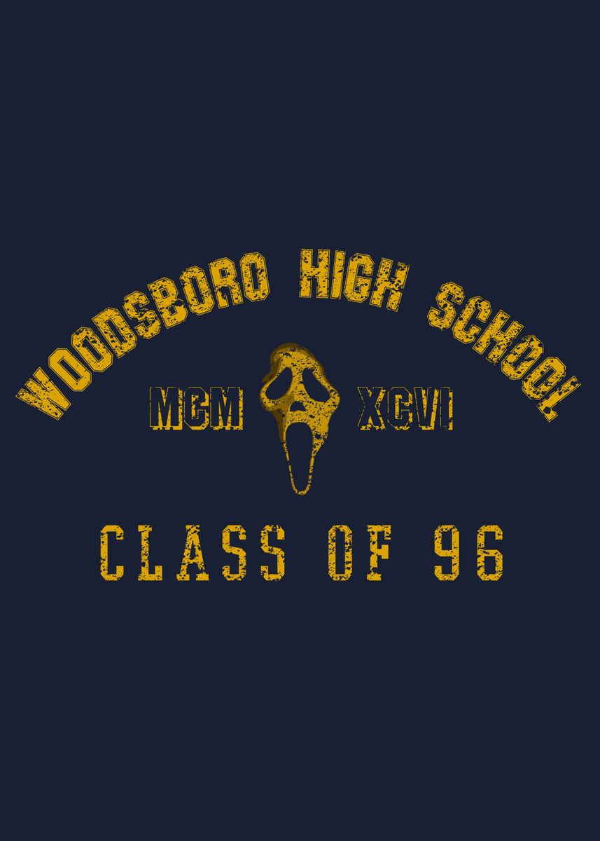 'Scream - Class of 96' Poster, picture, metal print, paint by Lee Jones ...