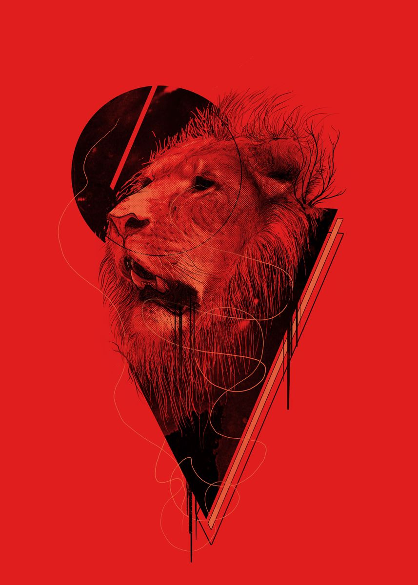 'Hunger Strike' Poster, picture, metal print, paint by Nicebleed | Displate