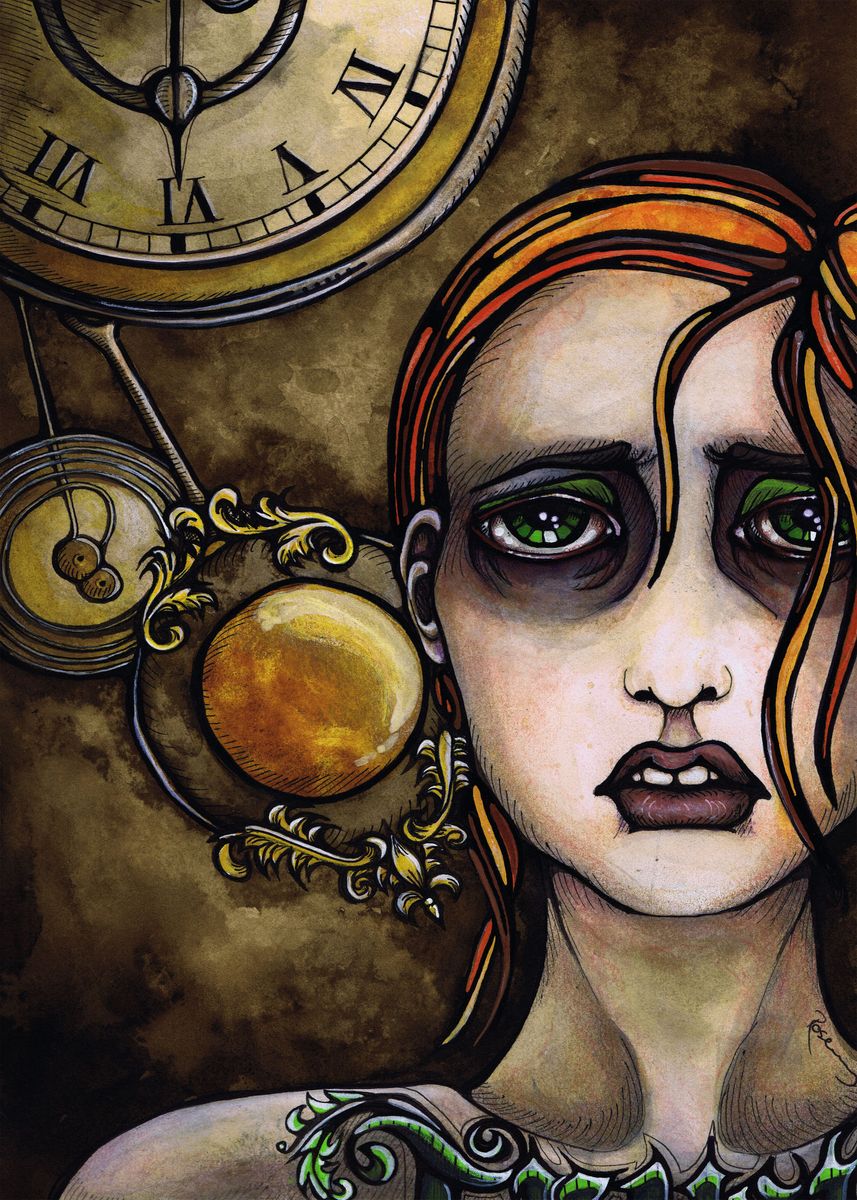 'The Value of Time' Poster by Rosemary Scott | Displate