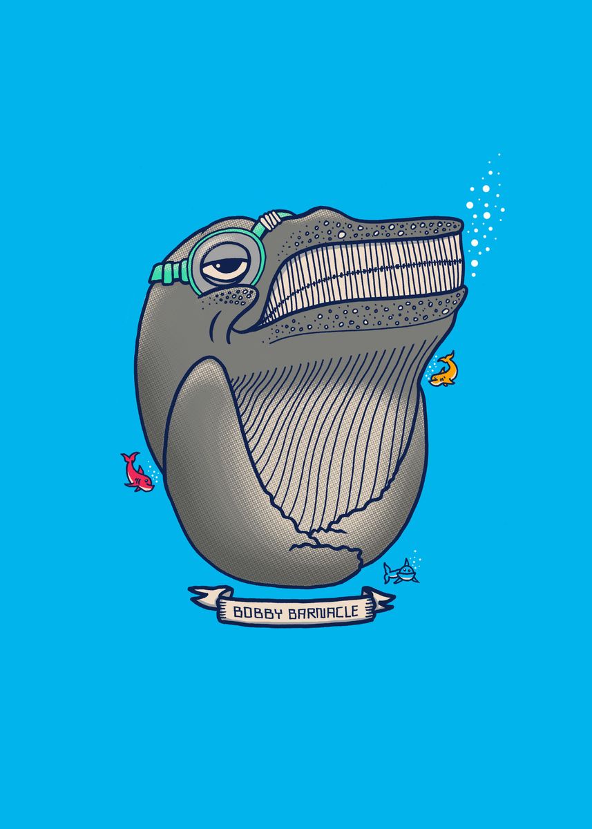 'Bobby Barnacle' Poster by Steve Wilson | Displate