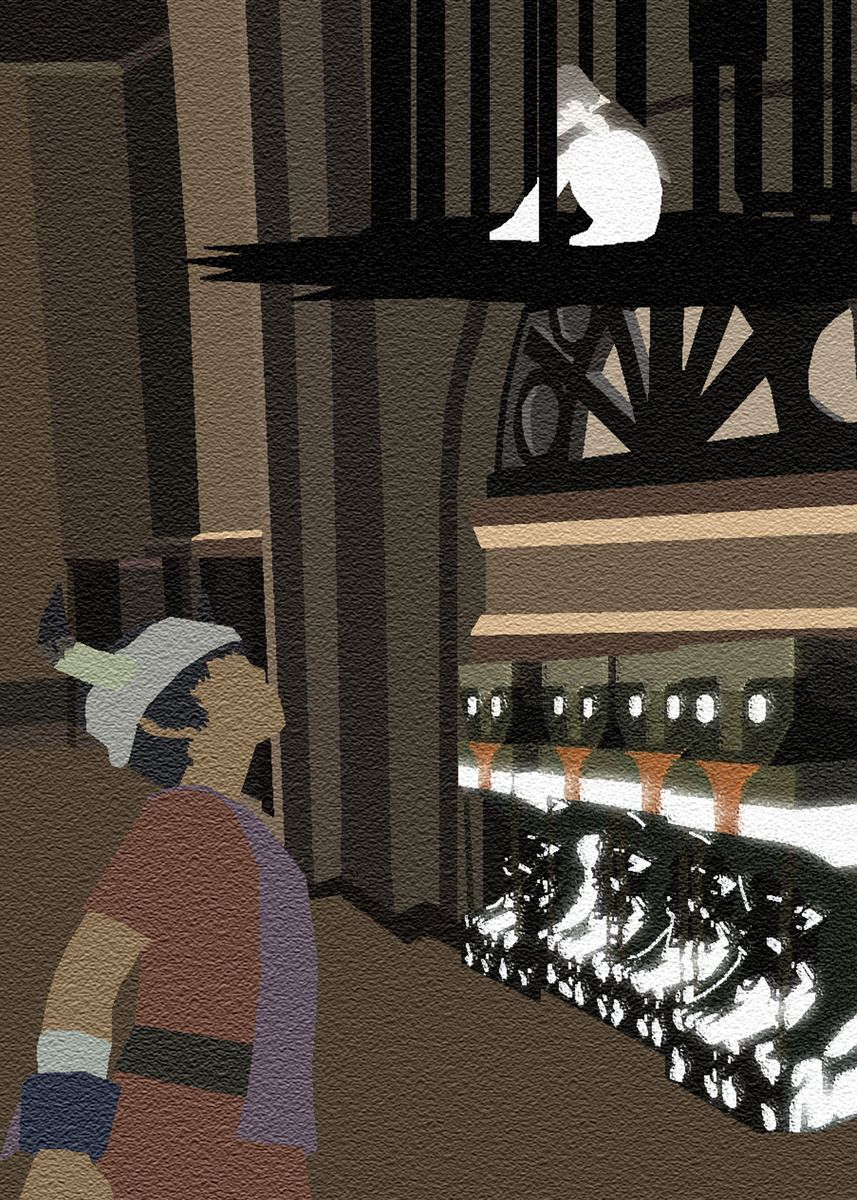 'Ico' Poster, picture, metal print, paint by Ian Maccoll | Displate