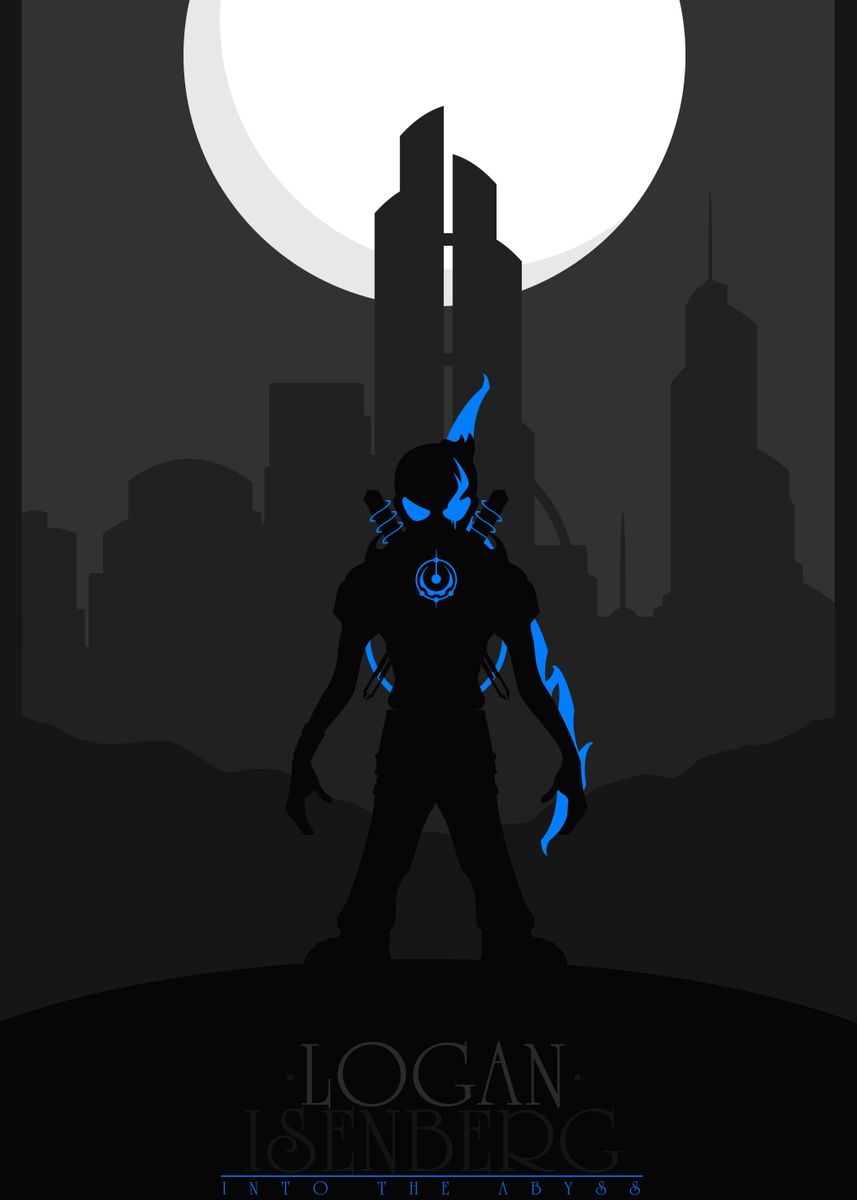 'Logen Isenberg' Poster, picture, metal print, paint by Noble ...