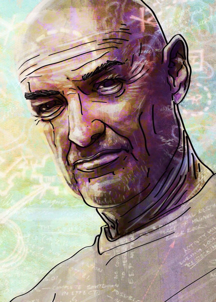 'Locke' Poster, picture, metal print, paint by Jeremy Scott | Displate