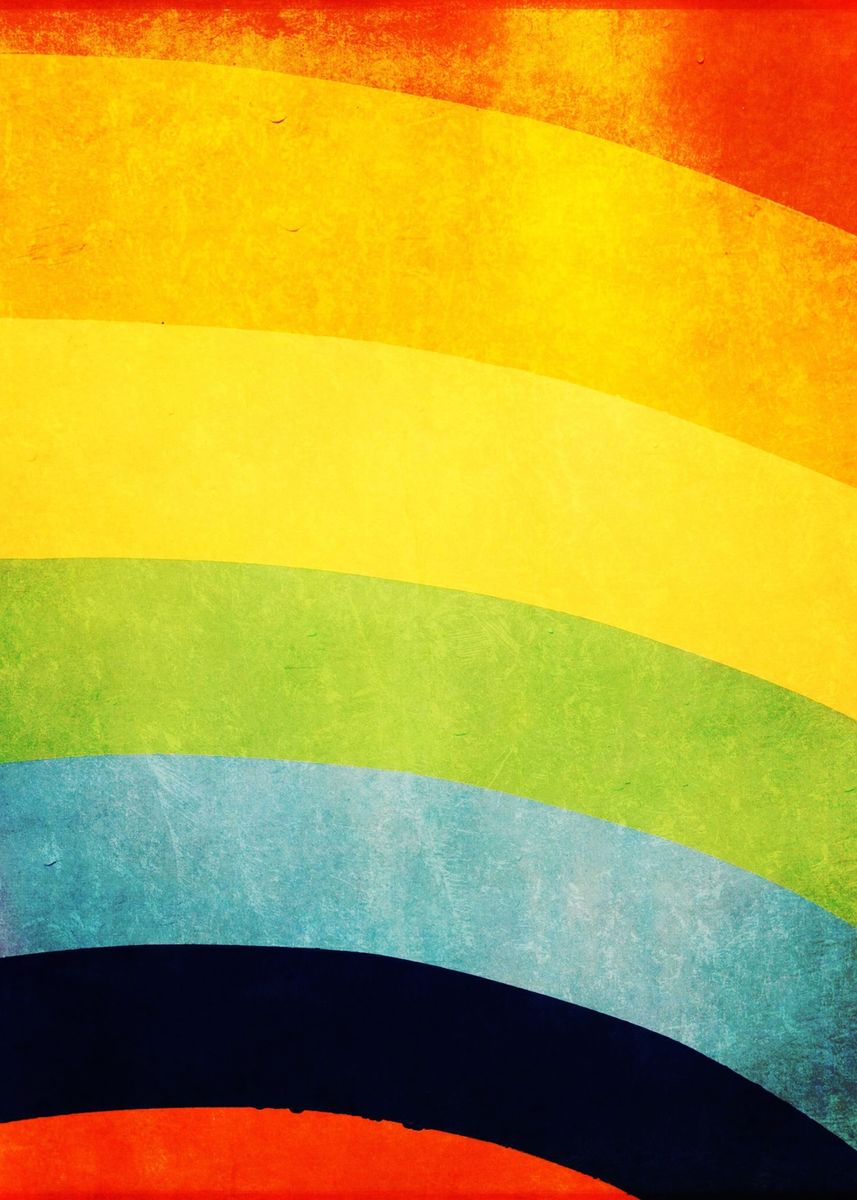 'painted wall' Poster, picture, metal print, paint by Fab DP | Displate