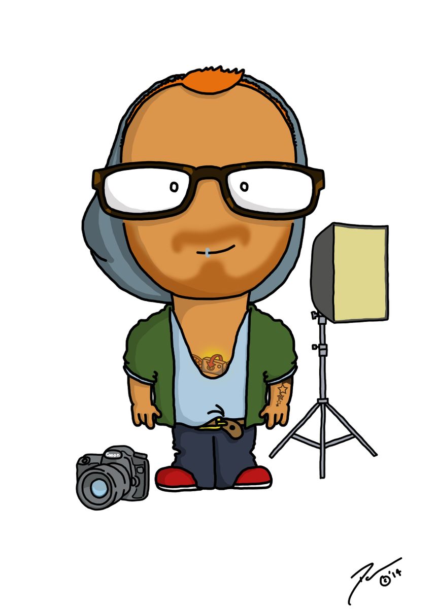 'Ginger Dan' Poster, picture, metal print, paint by Daniel Whittleton ...