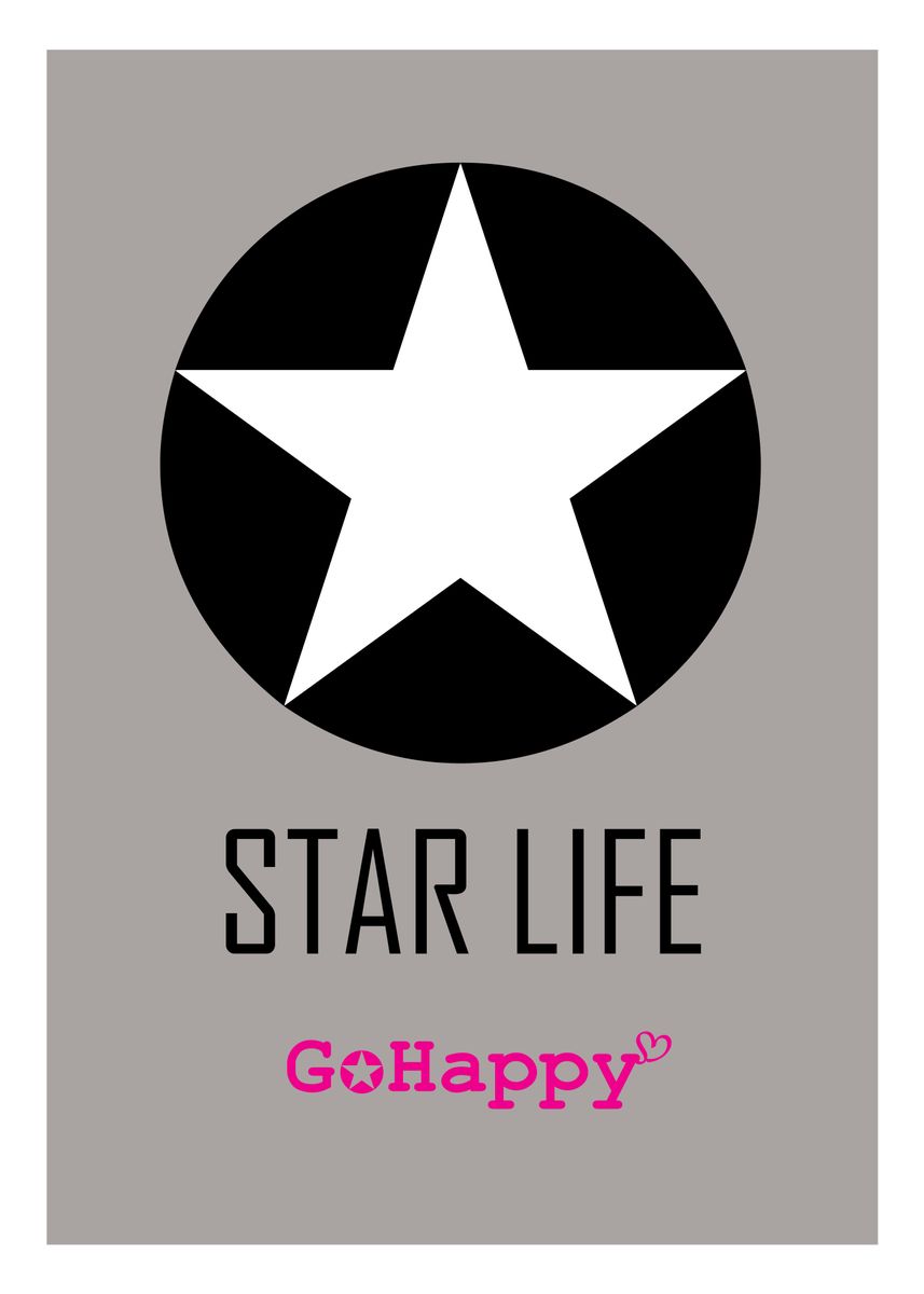'Star' Poster, picture, metal print, paint by Ane Hoefler | Displate
