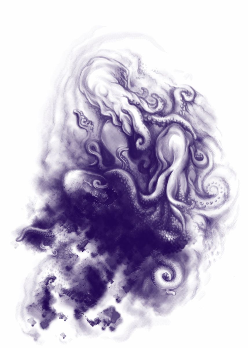 'inklings' Poster, picture, metal print, paint by Rainvelle Gemperoa ...