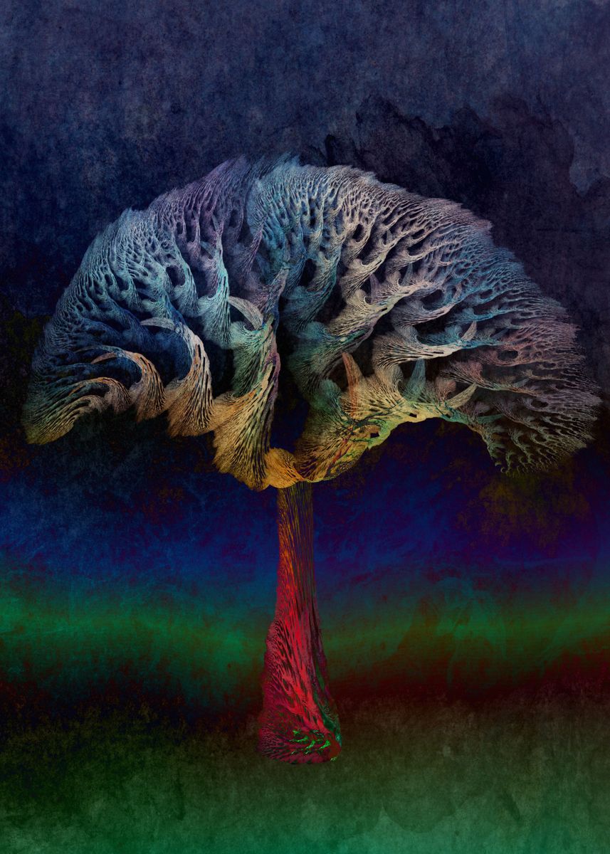 'Miracle Tree' Poster by Klara Acel | Displate