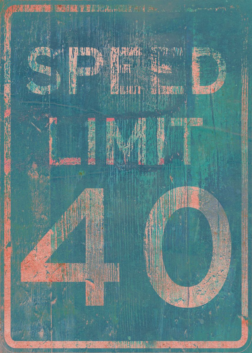 'SPEED' Poster by Fernando Vieira | Displate