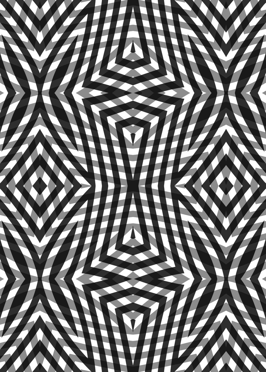 'black Stripes Structure' Poster, Picture, Metal Print, Paint By 