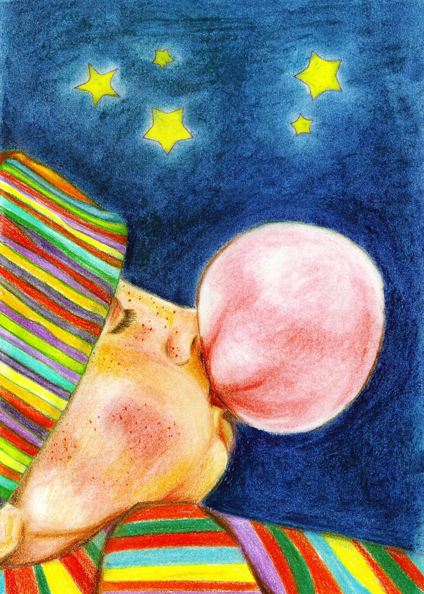 'SELF BUBBLE' Poster by Heaven Seven | Displate