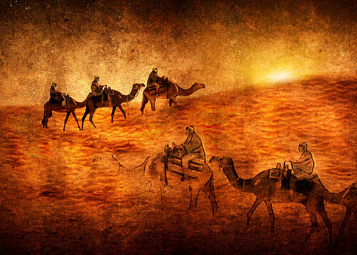 'Sahara' Poster by Svetlana Sewell | Displate