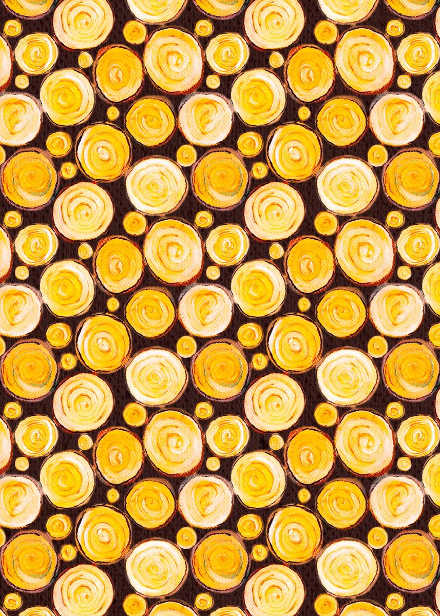 'Kansas Pattern' Poster, picture, metal print, paint by Timone | Displate