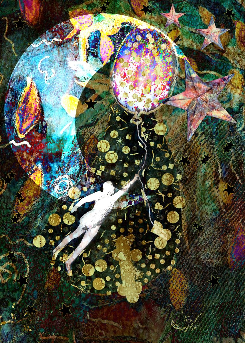 'Night Flight' Poster, picture, metal print, paint by Mimulux Patricia ...