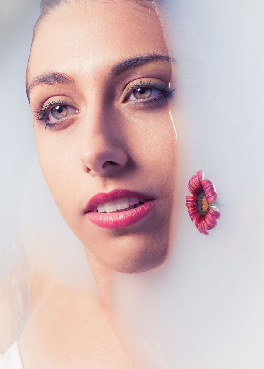 'Model: Karly Falkenberg' Poster, picture, metal print, paint by ...