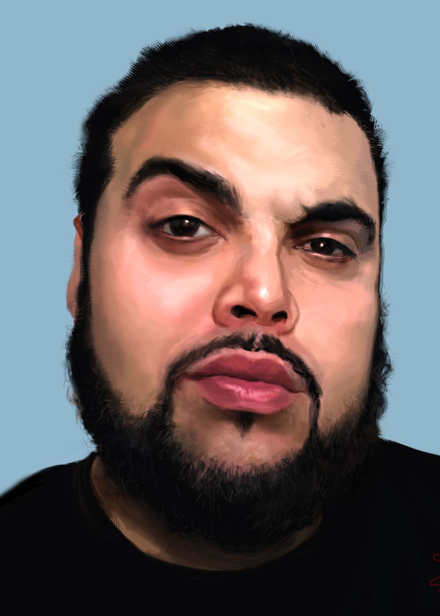 'Nick' Poster, picture, metal print, paint by .. ZABLIME .. | Displate