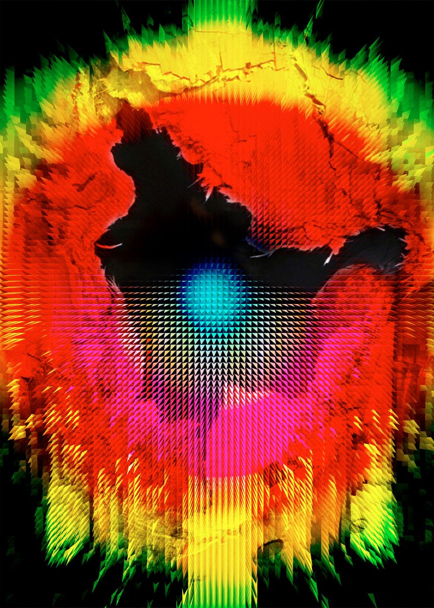 'DECODED' Poster, picture, metal print, paint by Chrisb Marquez | Displate