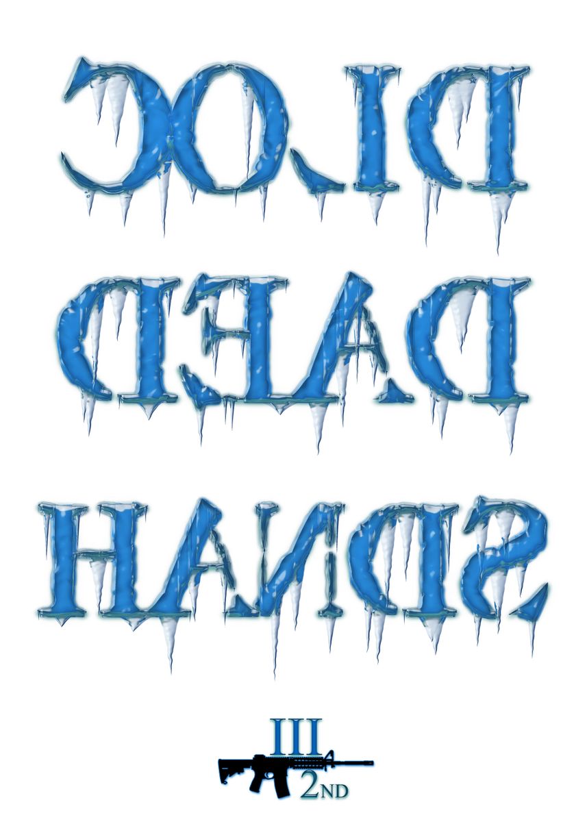 'Cold Dead Hands' Poster, picture, metal print, paint by Michael Linman ...