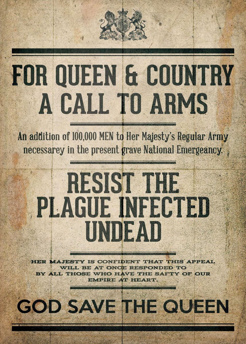 'A call to arms.' Poster, picture, metal print, paint by Ron Gray ...