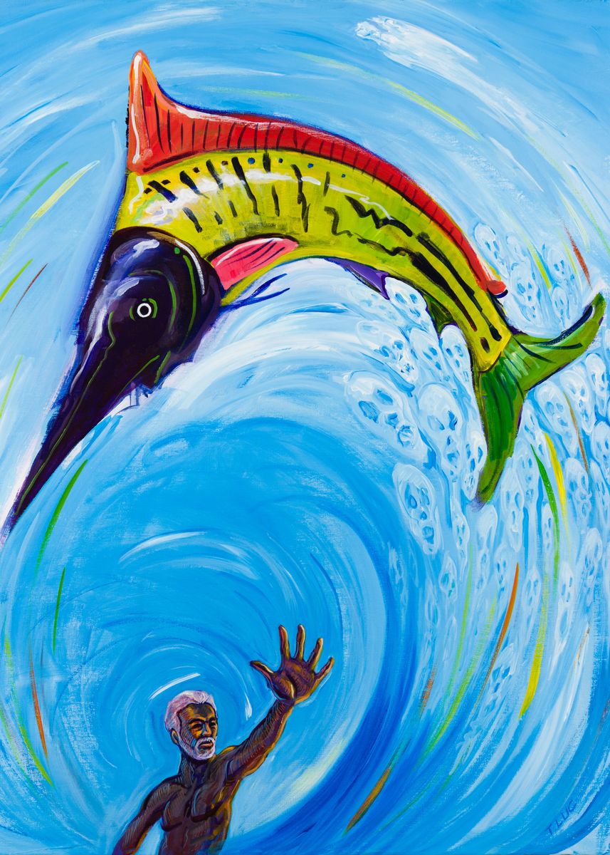 'El Pez' Poster by terry luc | Displate