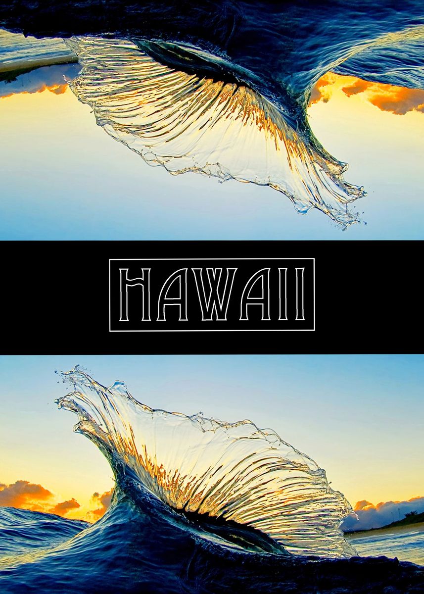 'hawaii' Poster by Fab DP | Displate