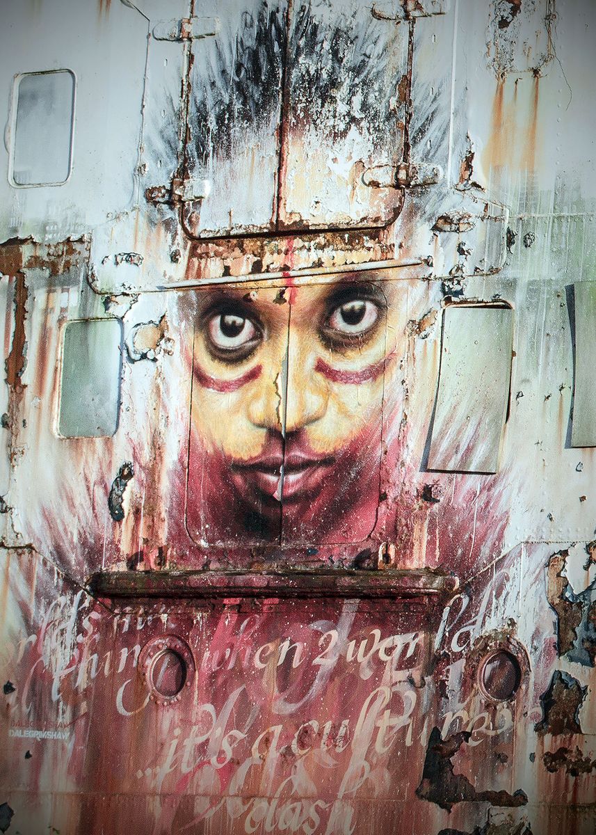 'Urban Faces' Poster, picture, metal print, paint by David Hughes ...