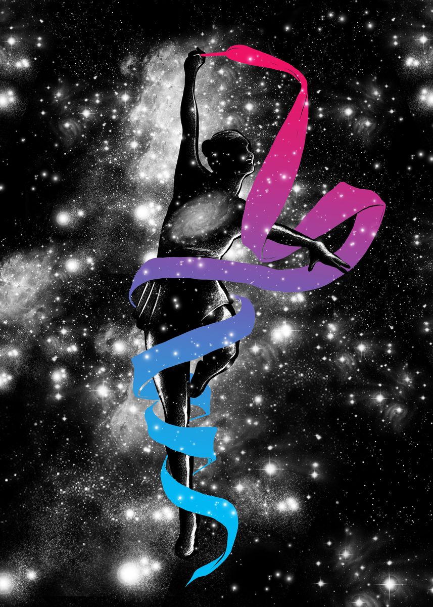 'Dancing with the Stars' Poster, picture, metal print, paint by Ismael ...