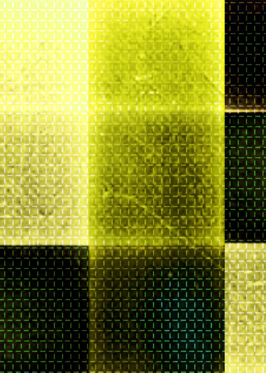 'COLOURFUL HILLS V-4' Poster, picture, metal print, paint by Pia ...