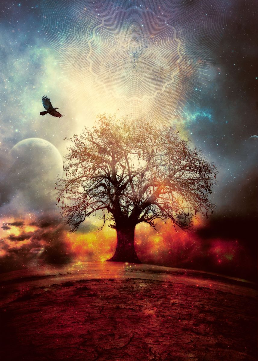 'Dream: Level 1' Poster, picture, metal print, paint by Naked Monkey ...