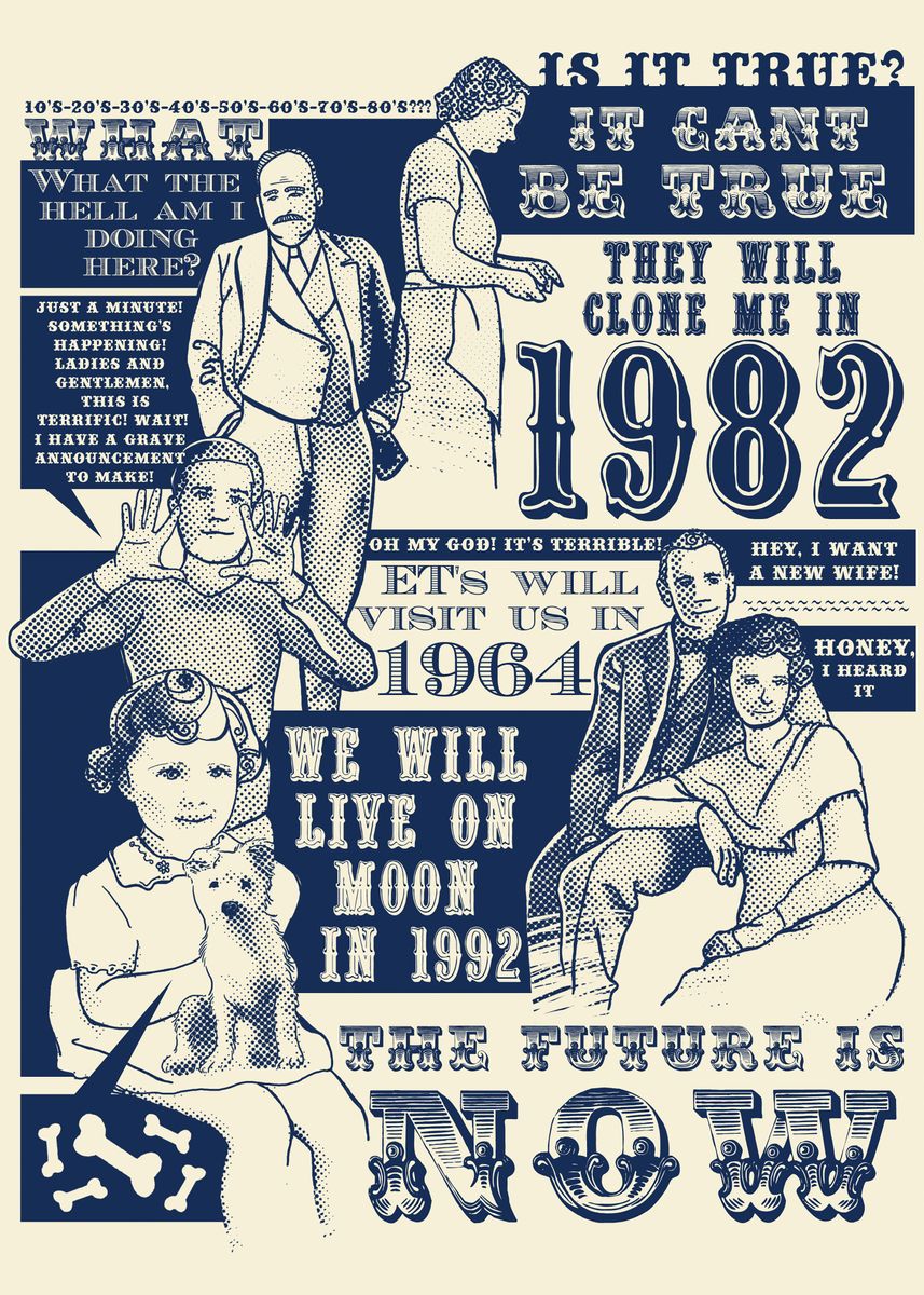 'The Future is Now' Poster by Tobias Fonseca | Displate