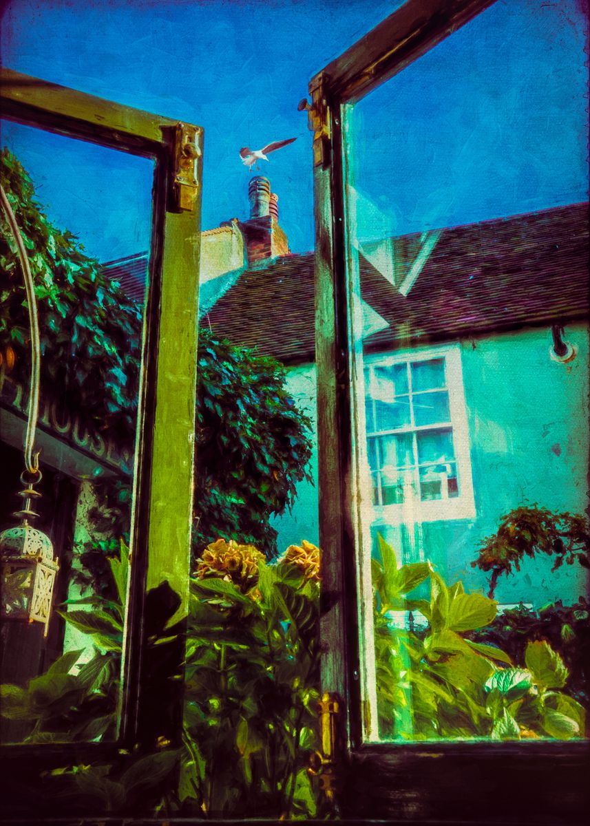 'The Open Window' Poster, picture, metal print, paint by Chris Lord ...