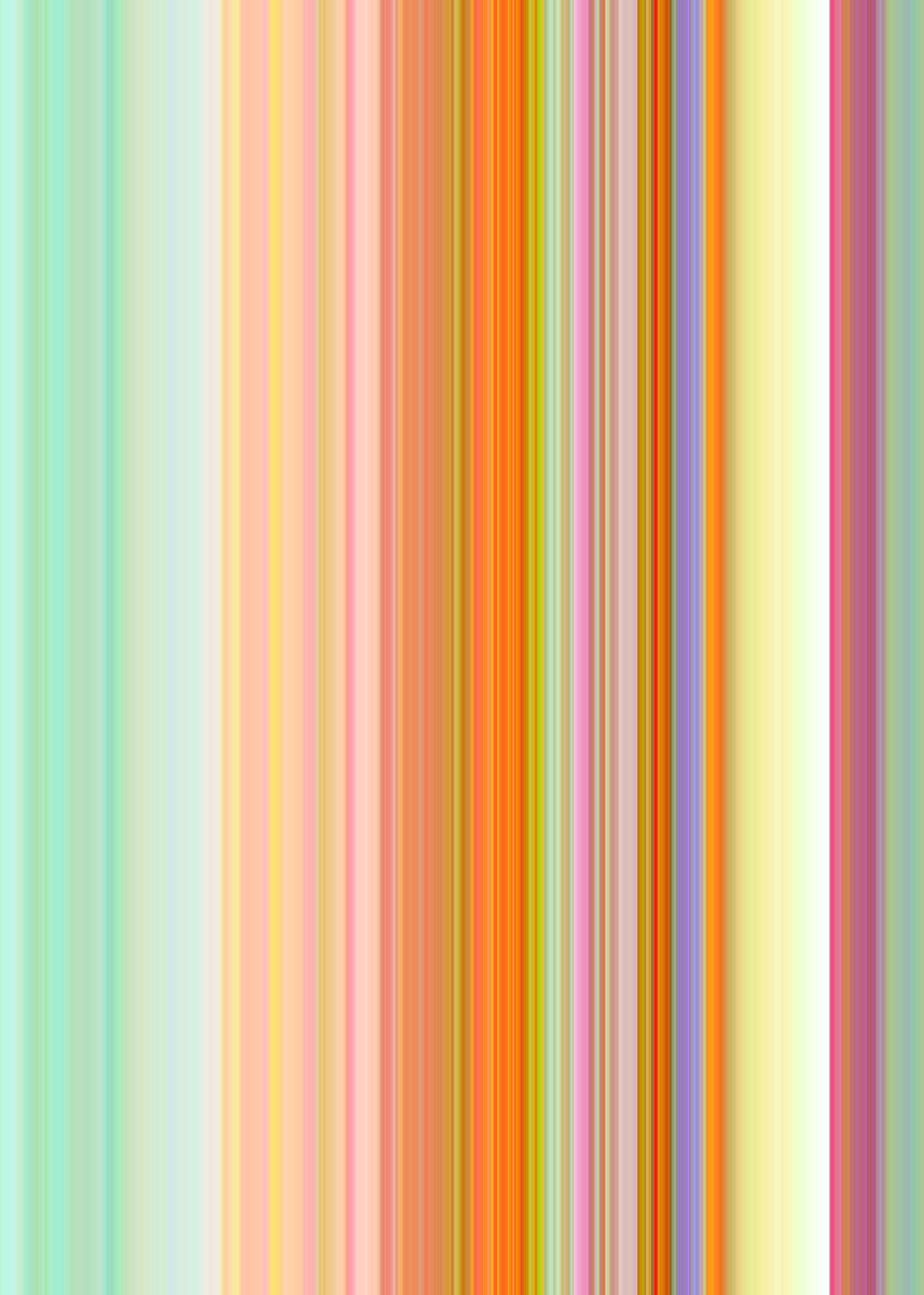 'just beautiful colored stripes' Poster by Christine Baessler | Displate