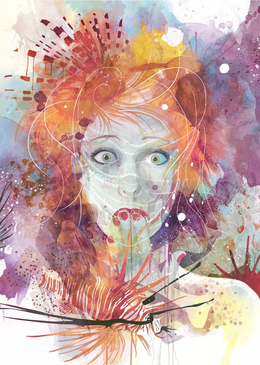 'Good Intentions' Poster, picture, metal print, paint by Travis Clarke ...