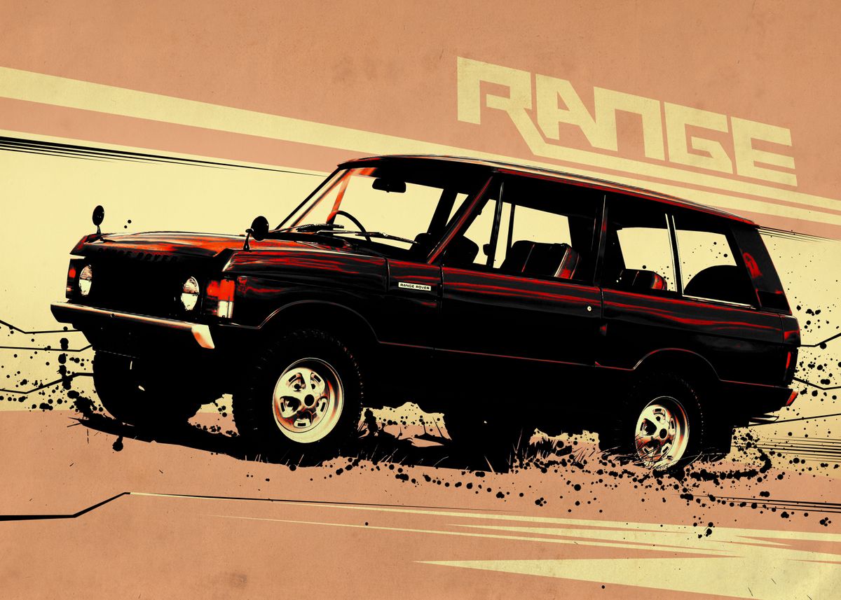 'range' Poster by Eden Design | Displate