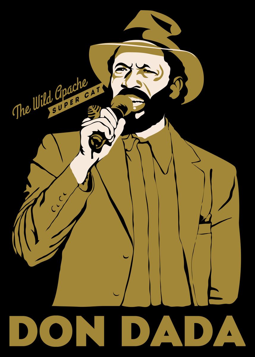 'Super Cat Don Dada' Poster, picture, metal print, paint by Ijajil ...