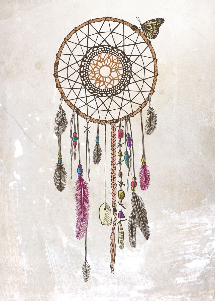 'Dream Catcher' Poster, picture, metal print, paint by Rachel Caldwell ...