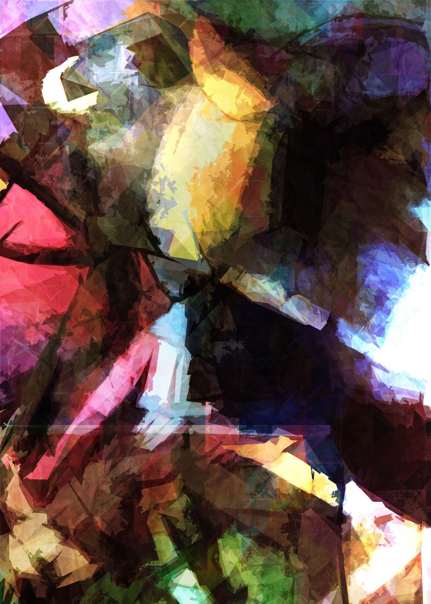 'Revision of my blurred memories, section 1.' Poster by Barruf ...