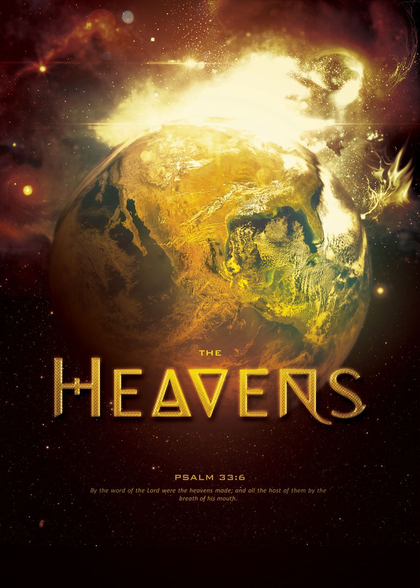 'The Heavens' Poster, picture, metal print, paint by Chris Taylor ...