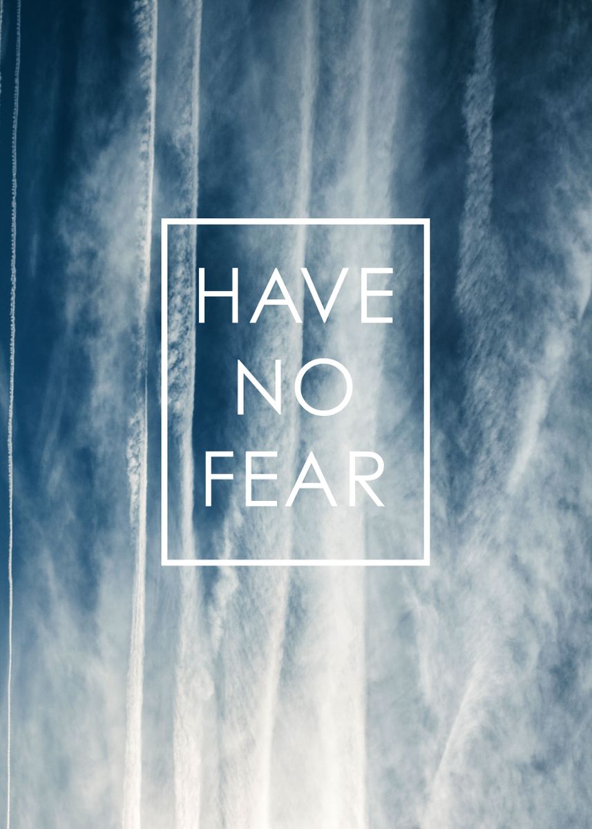 'Have No Fear' Poster, picture, metal print, paint by Aaron Fitzgerald ...
