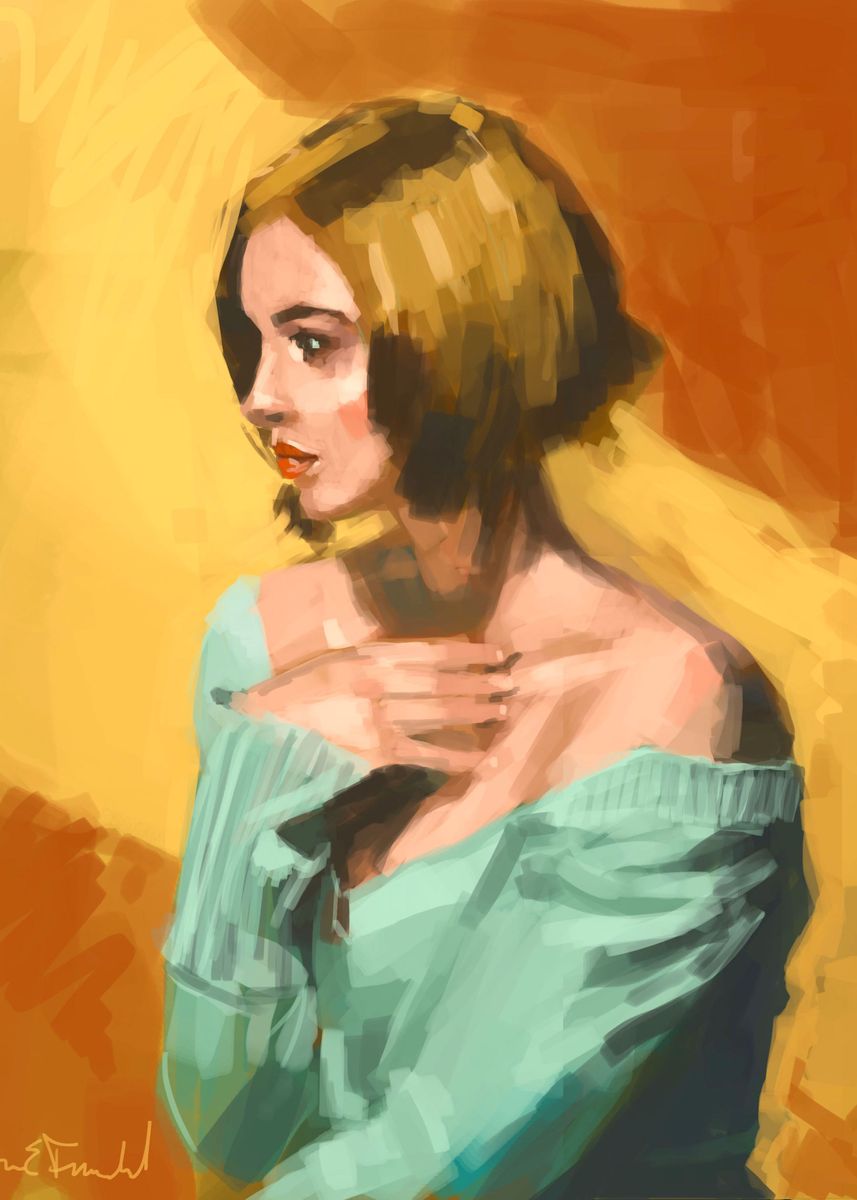 'Cathy' Poster by Aaron Fitzgerald | Displate