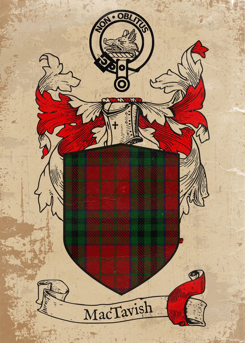 'Clan MacTavish' Poster by Daniel Clark | Displate