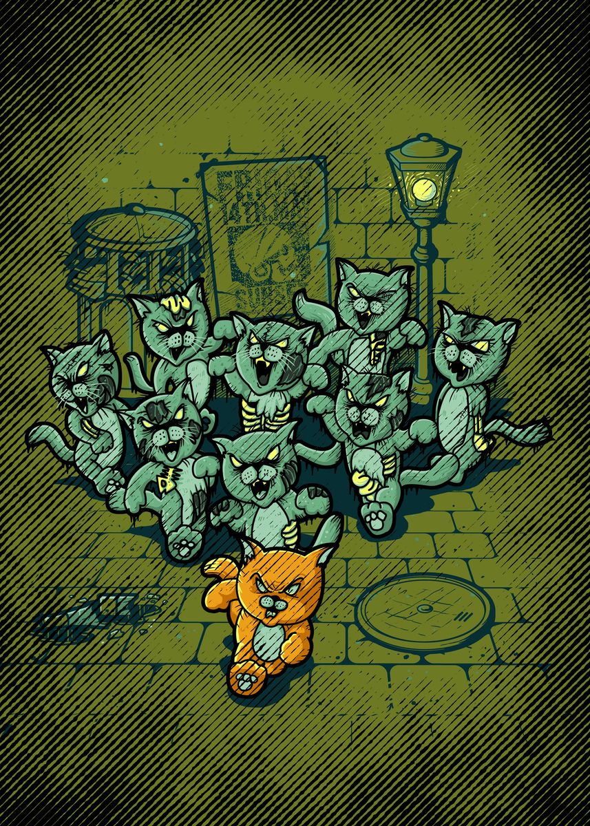 'Past Lives' Poster, picture, metal print, paint by Q Artwork | Displate