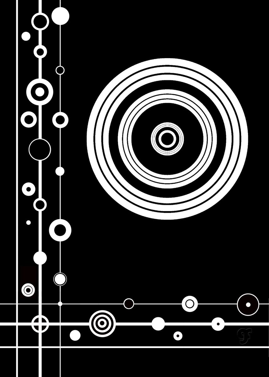 'Hypnosis' Poster, picture, metal print, paint by Elfdard | Displate