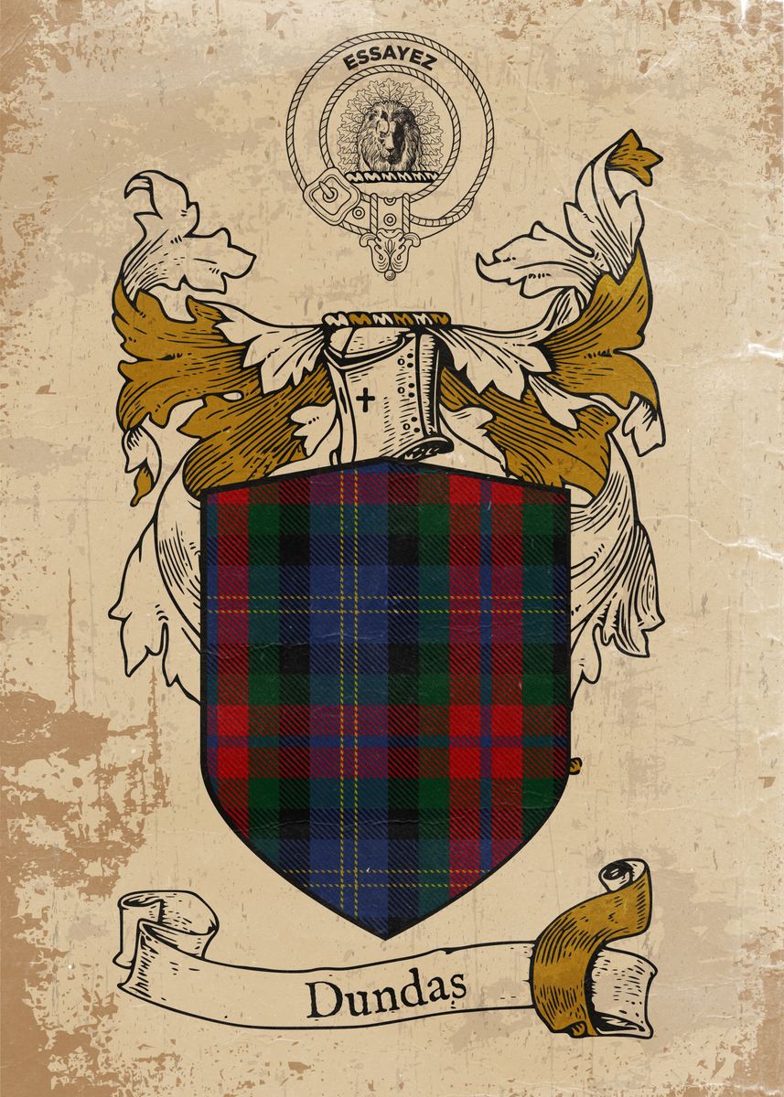 'Clan Dundas' Poster by Daniel Clark | Displate