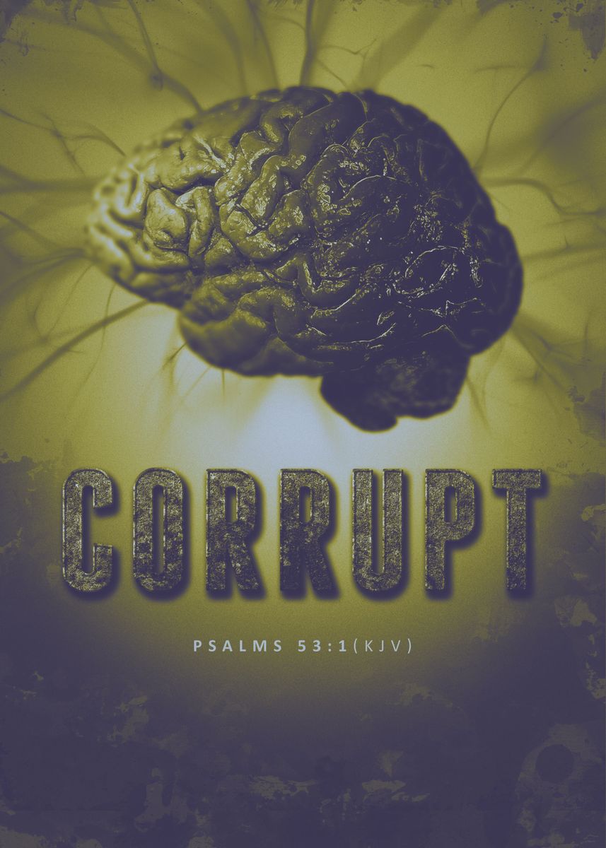 'Corrupt' Poster, picture, metal print, paint by Chris Taylor | Displate